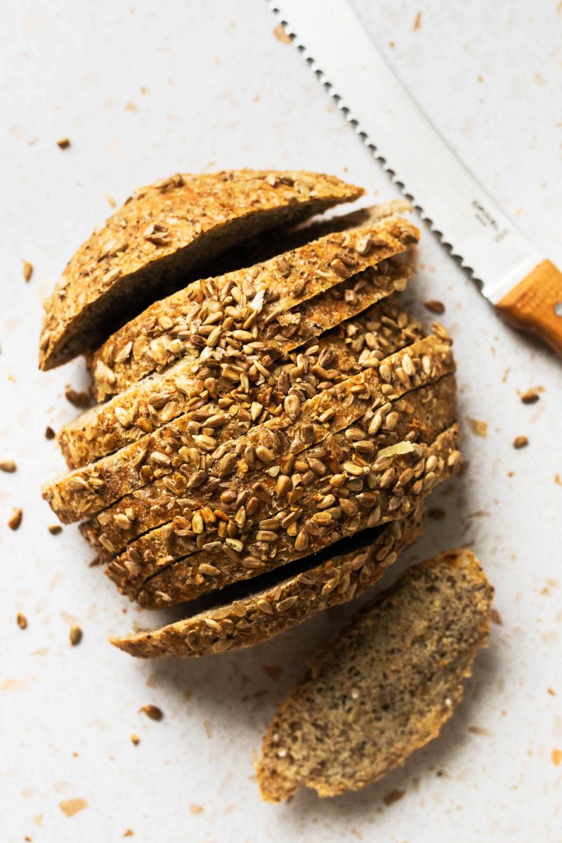 Pan proteico. Cómo hacer pan proteico. Receta fácil paso a paso ...